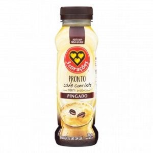 Pingado Café Com Leite 3 Corações